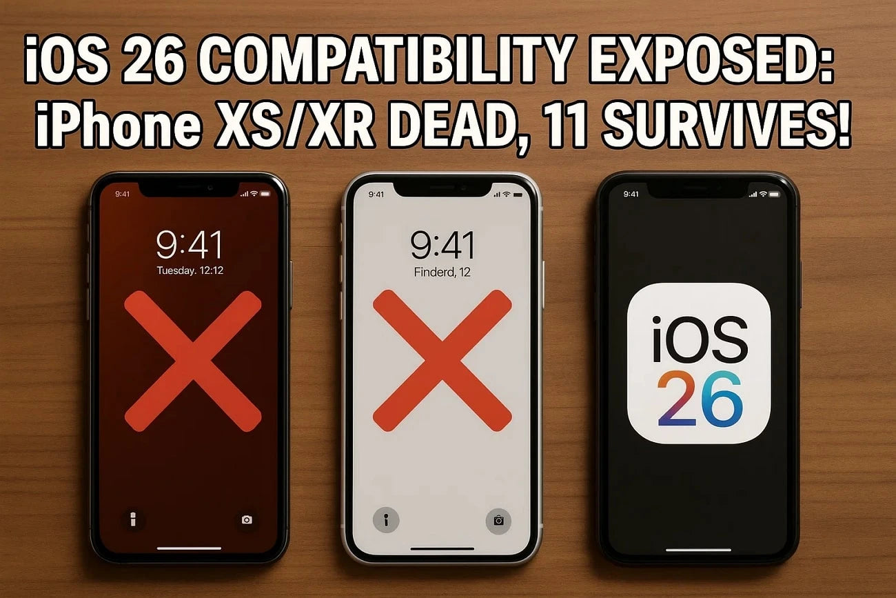 iOS 26 Compatibility Exposed: iPhone XS/XR Dead, 11 Survives!