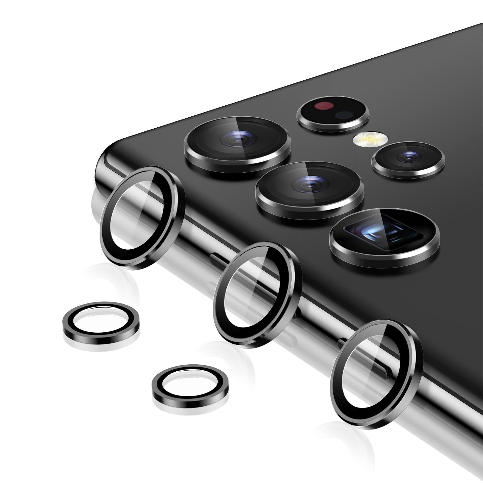 Buy best Tempered-Glass Camera Lens Protector for Galaxy S22 Ultra - ESR