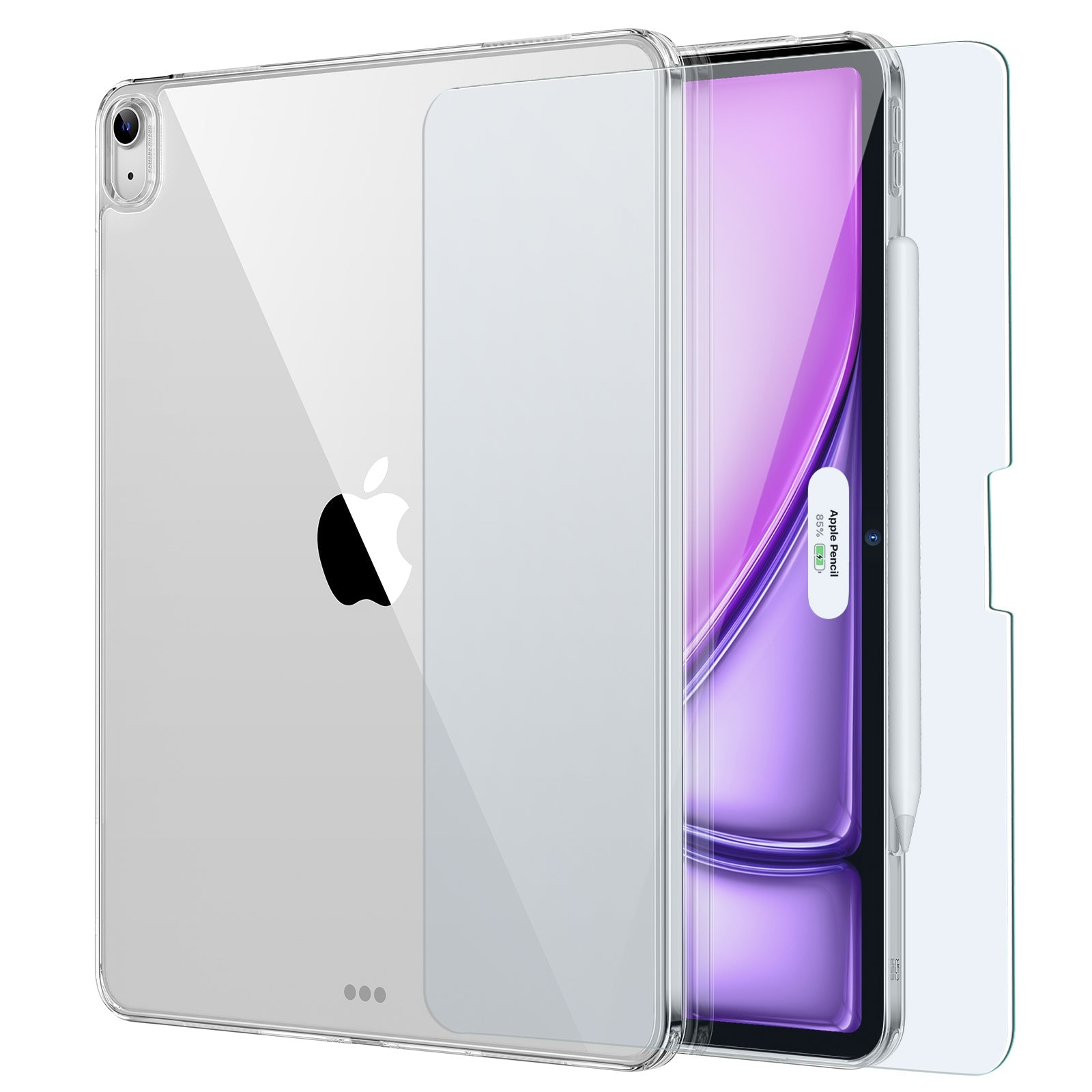 iPad Air 13 inch Clear Case with Screen Protector - ESR