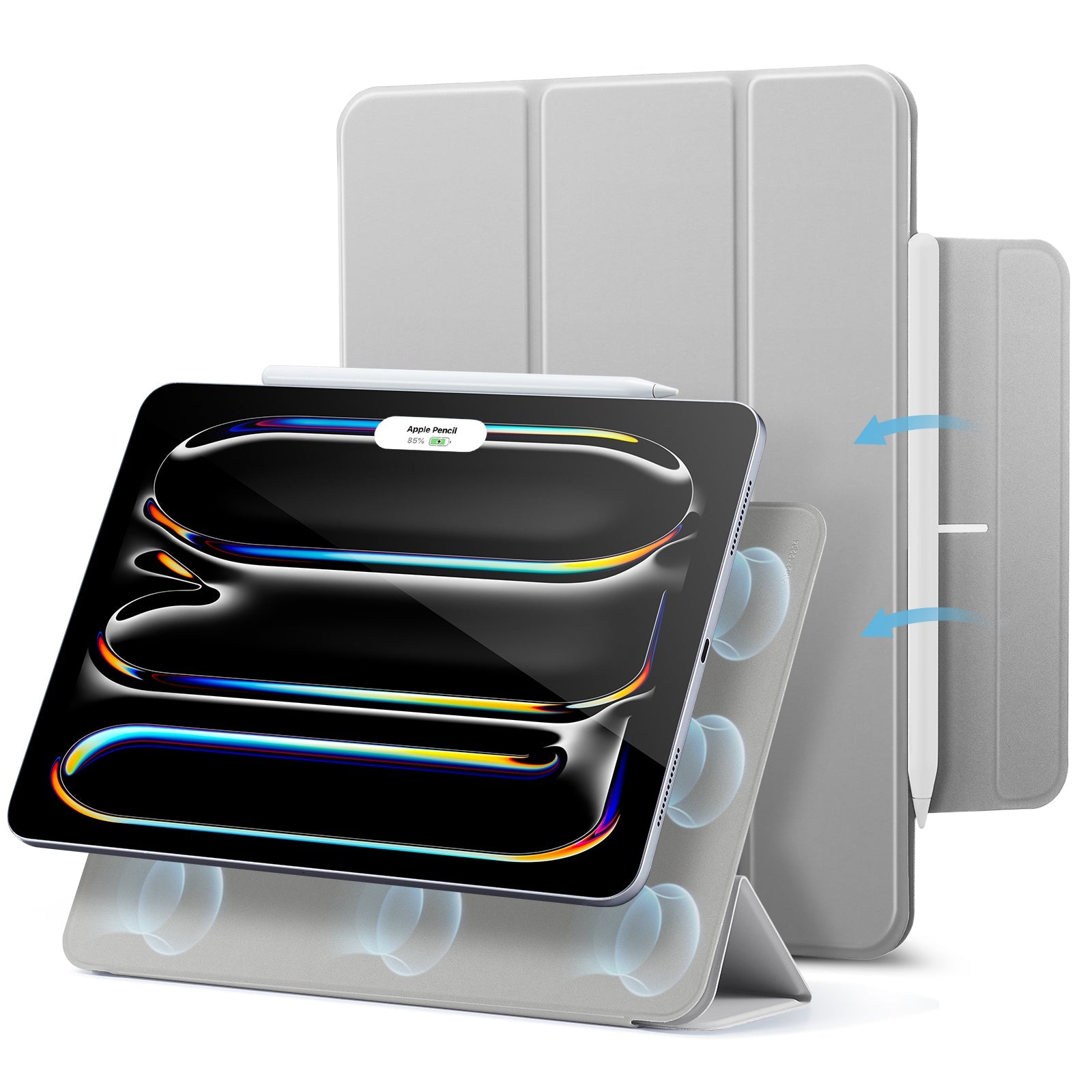 Rebound Magnetic iPad Pro 13 inch Slim Case (2024, M4) - ESR