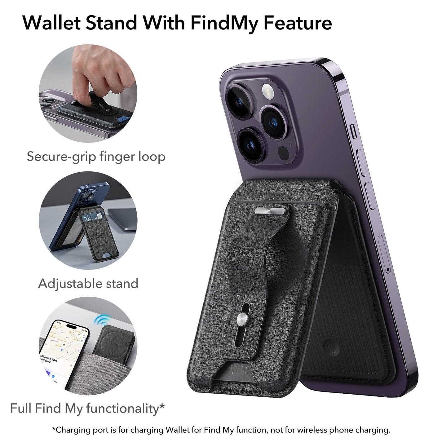 Geo MagSafe Wallet with Find My- ESR